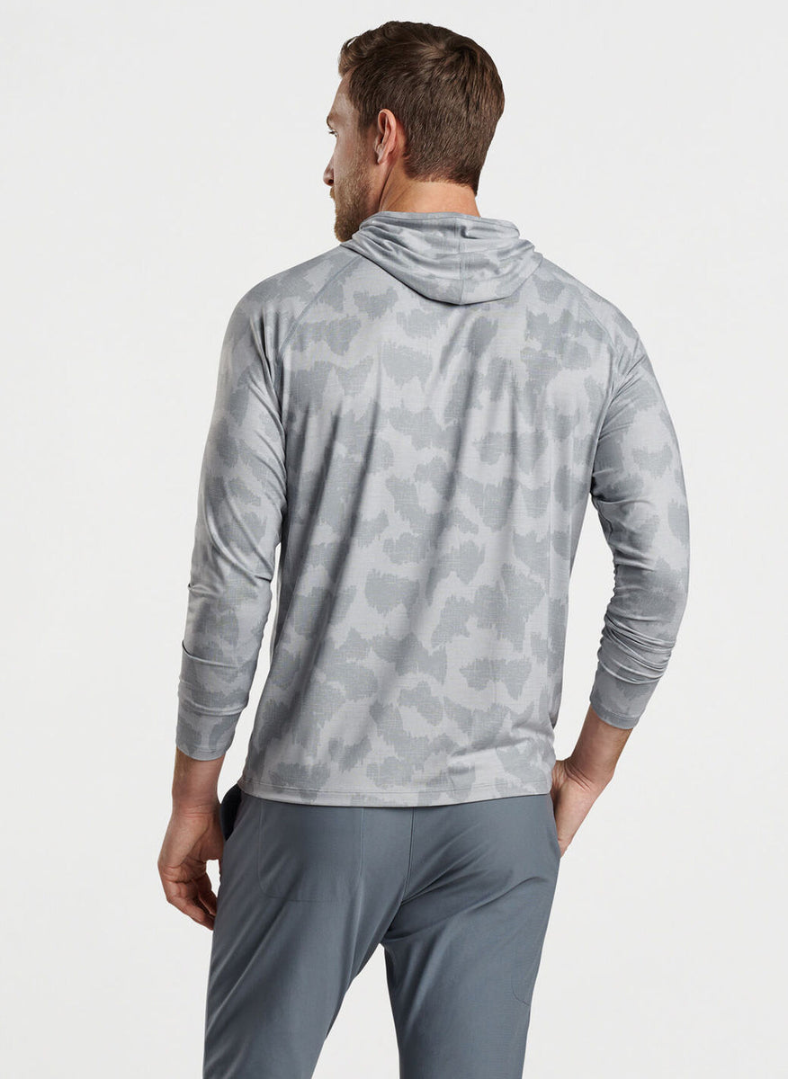 Aurora Windowpane Camo Performance T-Shirt Hoodie – John Craig