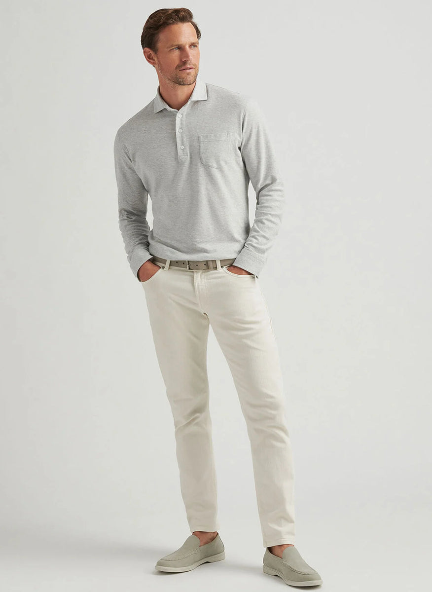 Croxley Long-Sleeve Polo – John Craig
