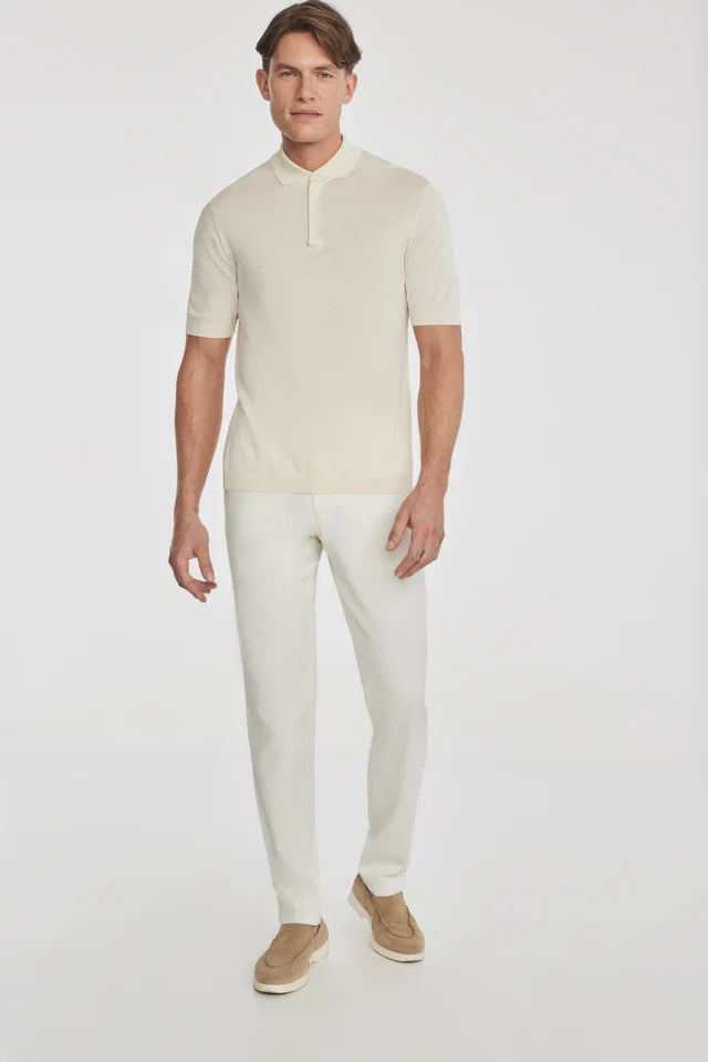 SetiCo Cotton and Silk Knit Polo – John Craig
